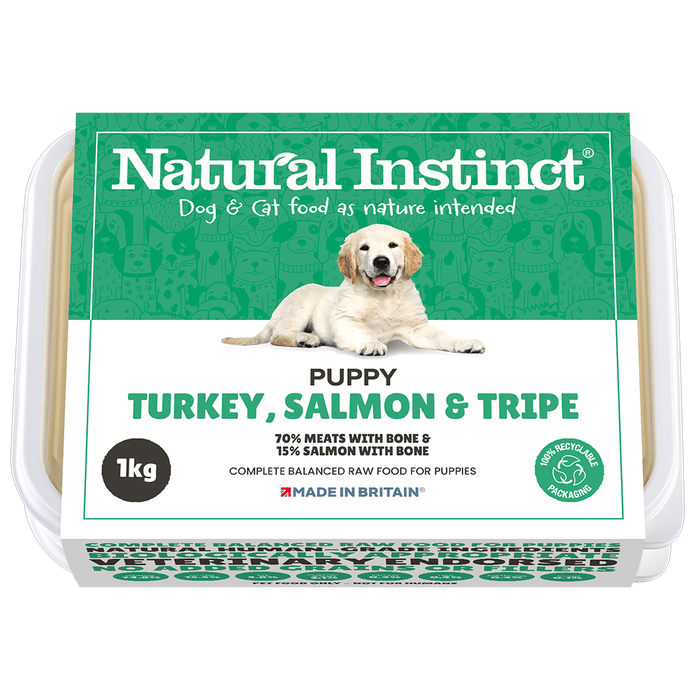 Puppy Turkey, Salmon and Tripe