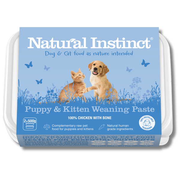Raw Weaning Paste For Puppies & Kittens | Natural Instinct