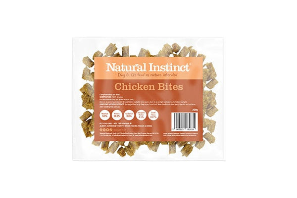 Natural Chicken Bite Treats For Dogs | Natural Instinct