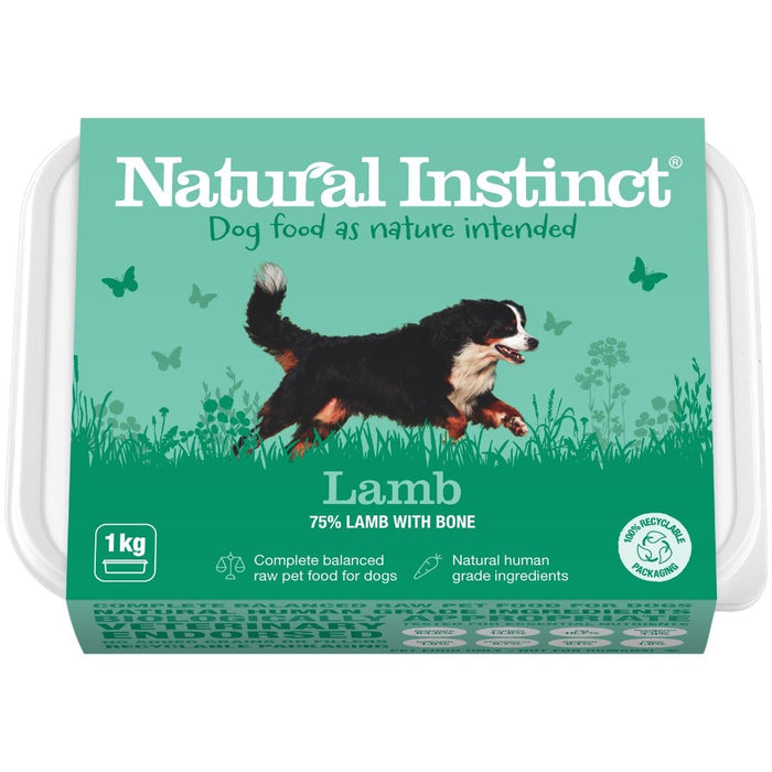 Natural Lamb Raw Dog Food | Natural Instinct