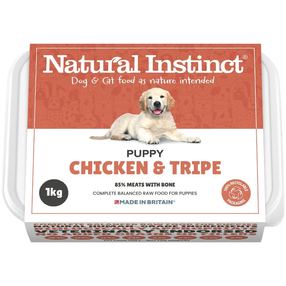 Raw Chicken & Tripe Puppy Food | Natural Instinct